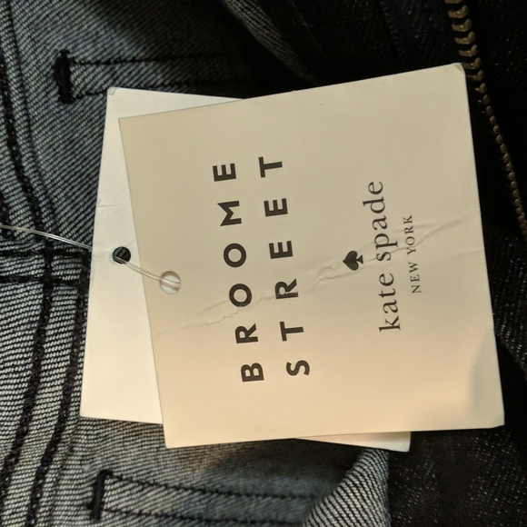 kate spade | Jeans | Nwt Kate Spade Dark Rinse Cuffed Jean Broome ...